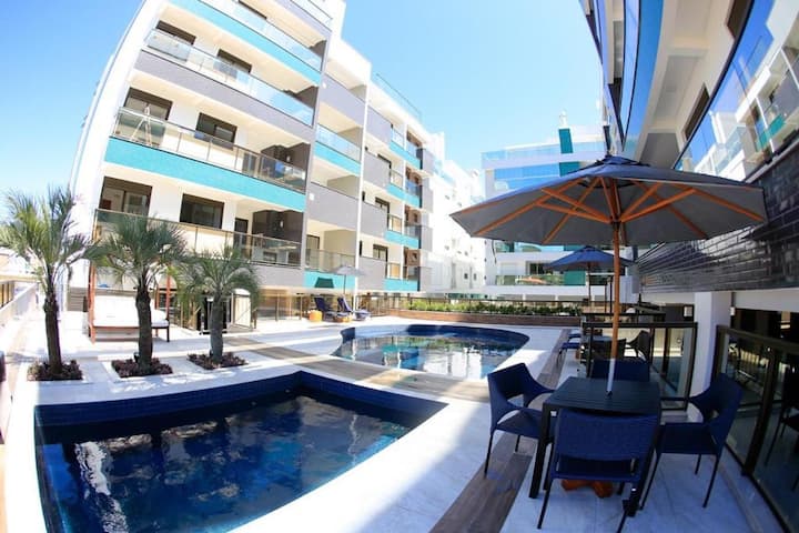 Apartamento De Alto Padrão A 300m Praia De Palmas - Brazil