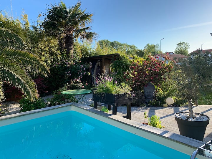 Belle Maison Zen à 300 M De L’océan. - Saint-Jean-de-Luz