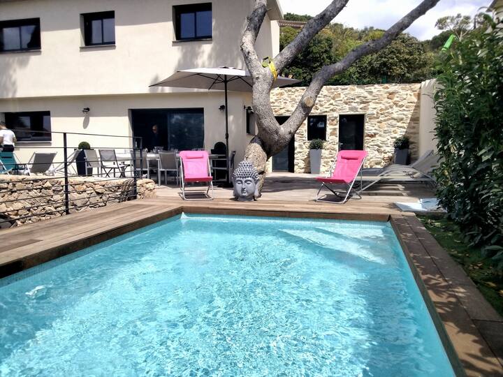 Villa Saint Clair 8 Chambres Piscine Sete - Balaruc-les-Bains
