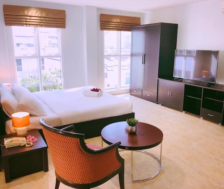 Patong Tc Apartment 401 Studio 3 Min To The Beach. - Patong Beach
