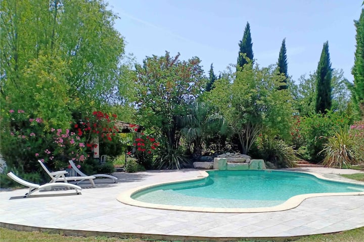 Villa 4 Pers Parc Piscine Privatifs - Monteux