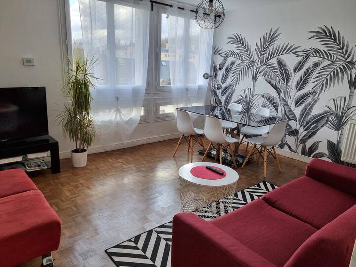 Appartement T3 Entre La Gare Et Le Centre-ville - Bourges