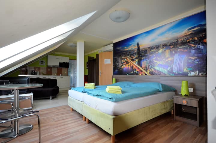 Studioapartment Für 2 P.air Condit. Free Parking - Wien