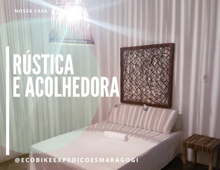 Vista P O Mar!❤ 400 M Da Praia!30%off No Passeio!🚴🏽‍♂️ - Maragogi