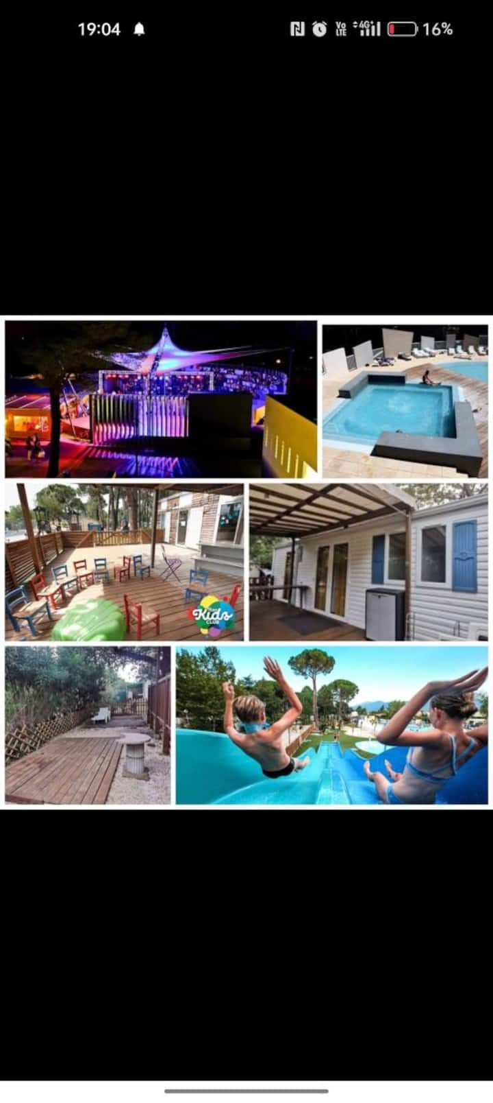 Bungalow Tout Confort Camping 4* - Collioure