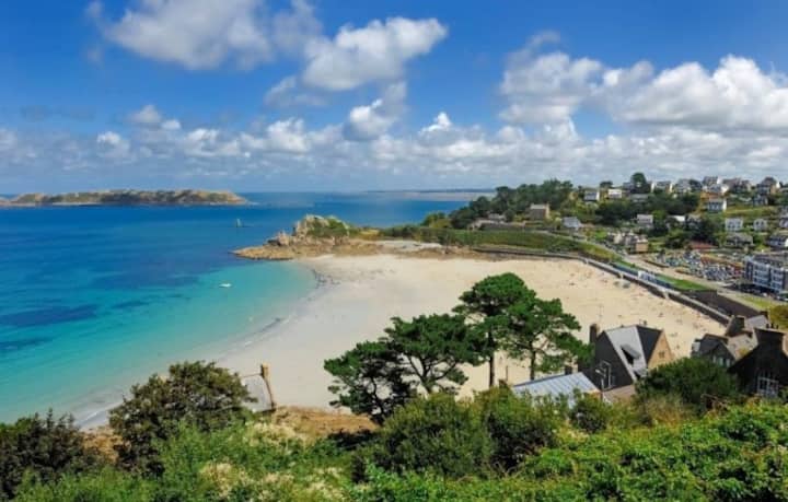 Duplex Avec Vue Mer Imprenable, Plage à 600 M - Perros-Guirec