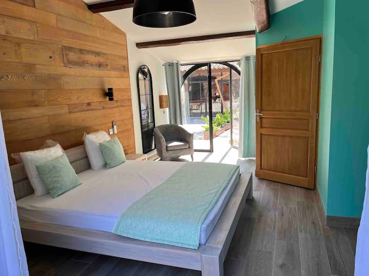 Chambre Dans Magnifique Villa Avec Piscine - Bormes-les-Mimosas
