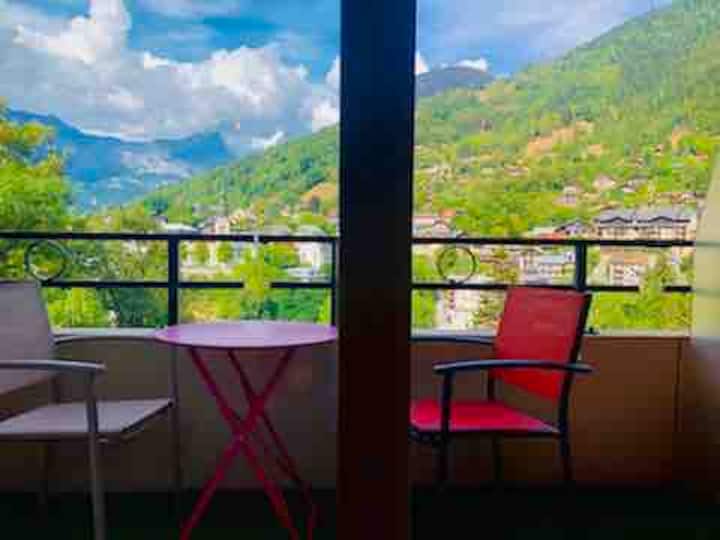 Saint-gervais-les-bains : Appartement T1 Avec Vue - Saint-Gervais-les-Bains