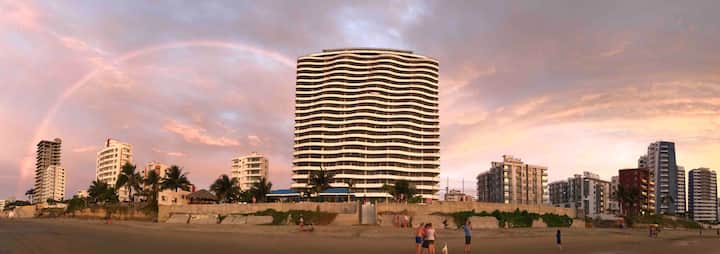 Tonsupa! Departamento Frente Al Mar Fountainebleau - Tonsupa