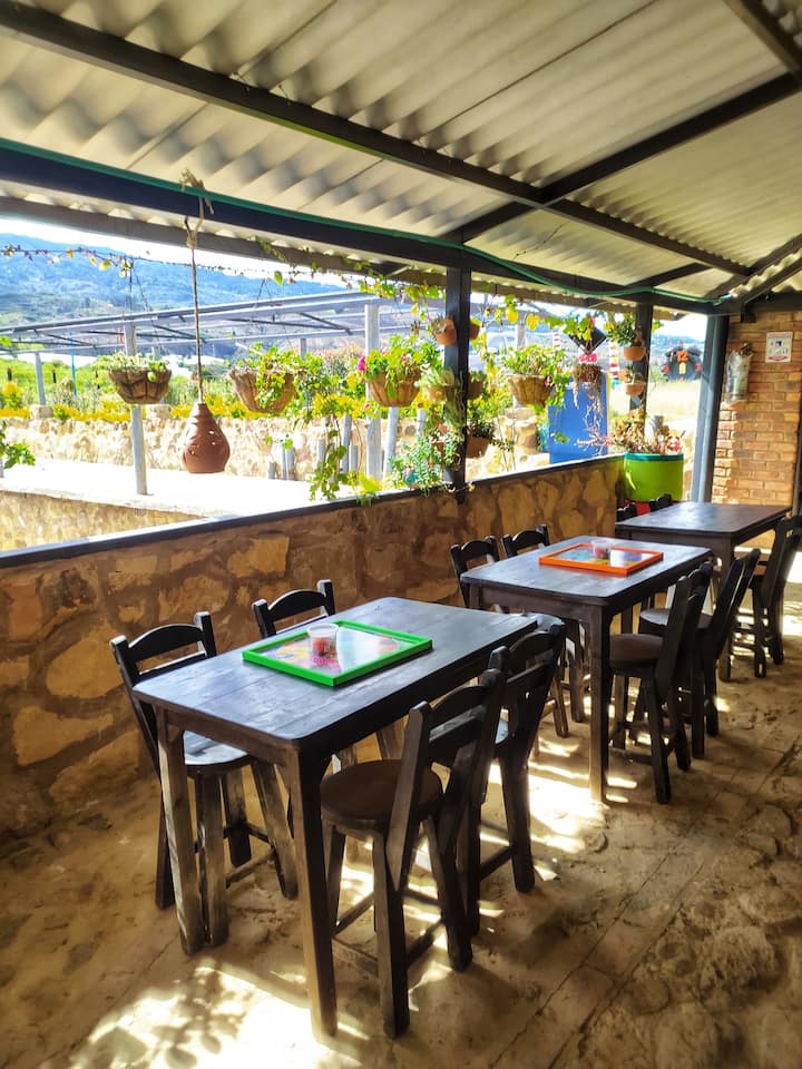 Hab. 5 A 10 Personas(hospedaje Villa De Piedra) - Ráquira