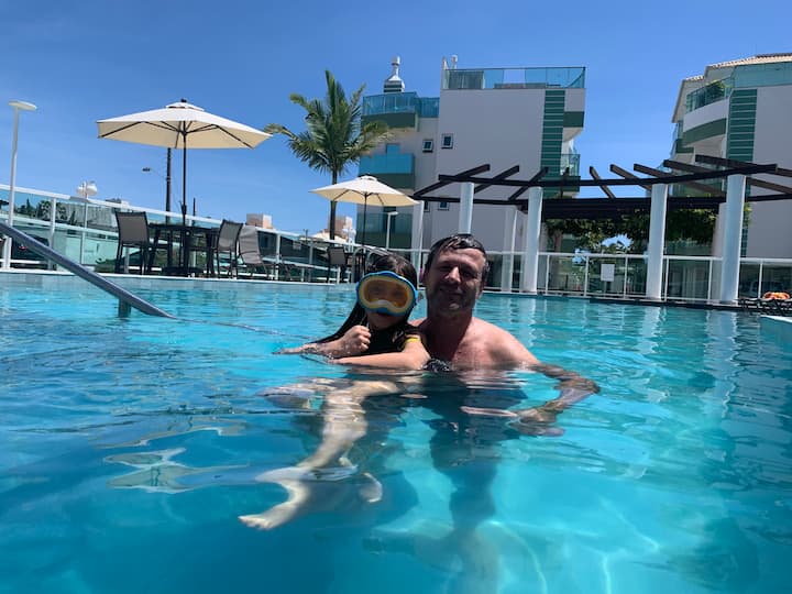 Residencial A 200m Praia Da Cachoeira & Piscina - Florianópolis