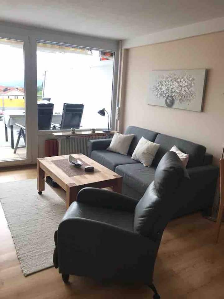 Gemütliches Appartement  Mit Großem Balkon - Weiler-Simmerberg