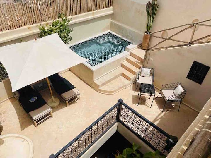 Riad De Charme Au Calme, Piscine Extérieure. - Morocco