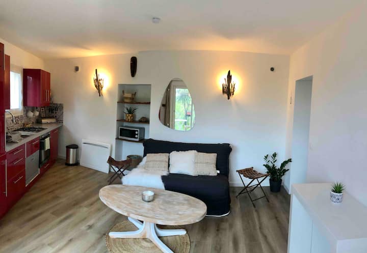 Appartement 2 Pièces Calme  Vue Dégagée Et Piscine - Cannes