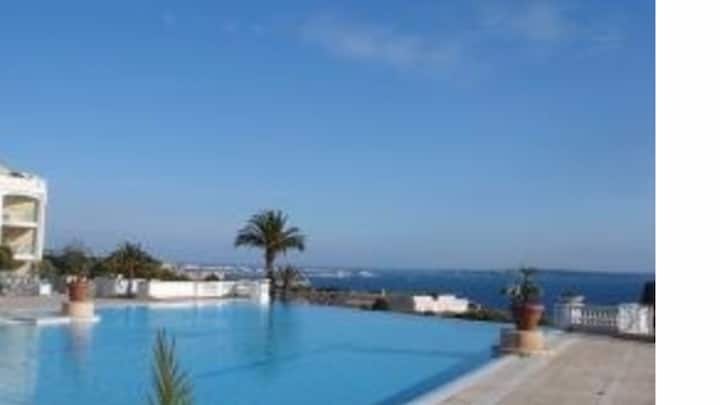 Appart Clim Dans Résidence Vacances  27 M2 Vue Mer - Cannes