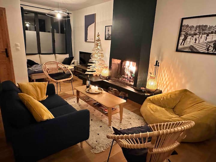 Maison Chaleureuse Avec Bar, Cheminée Et Terrasse - Le Touquet-Paris-Plage