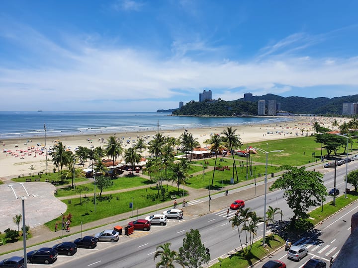 Grandioso – Até 8 Hóspedes – De Frente Para O Mar - Santos