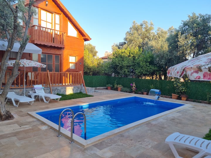 Karatay Duplex Wooden Villas For Rent (Unit A) - Demre