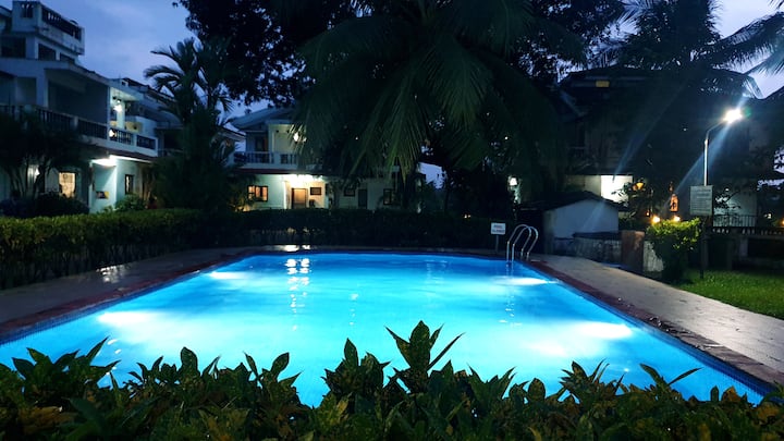 Villa Pearl | Arpora | Pool | 5mins To Baga Beach. - Goa