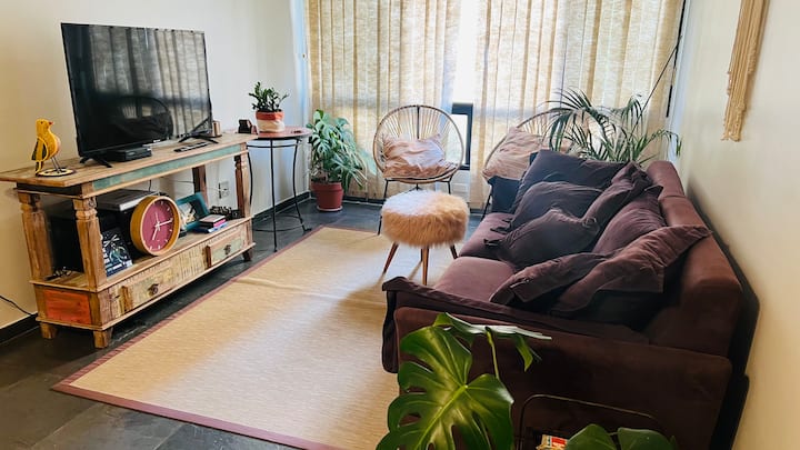 Apartamento Aconchegante Praia Astúrias Guarujá - Guarujá