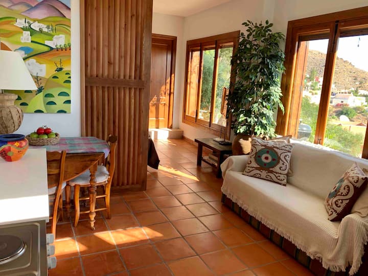 Self Contained Studio With Splendid View - Mojácar