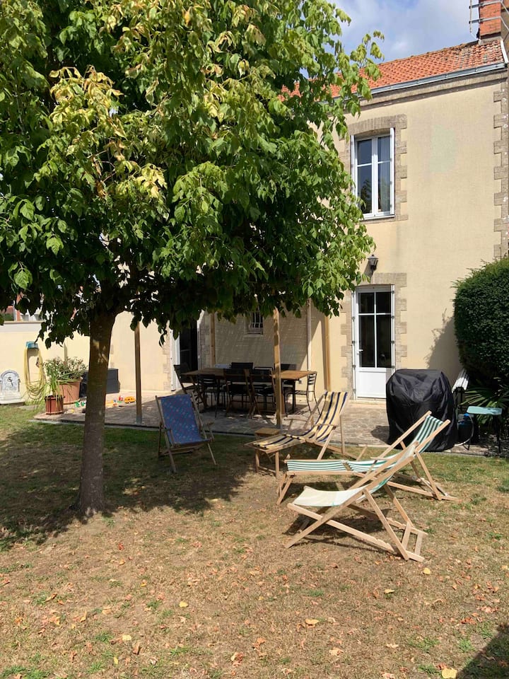 Belle Maison Avec Jardin Proche Plage Et Commerces - Pornic