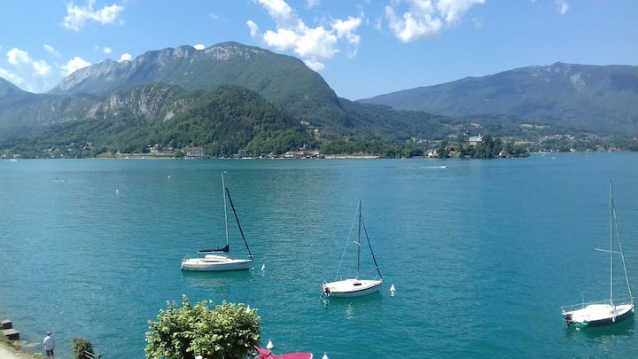 Tres Bel Appartement Face Au Lac D'annecy - Talloires