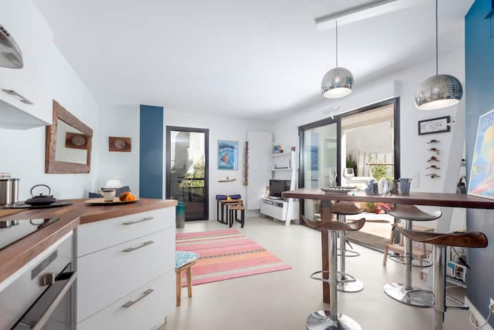 La Plage à Pied, Au Calme, Grande Terrasse. - Bidart