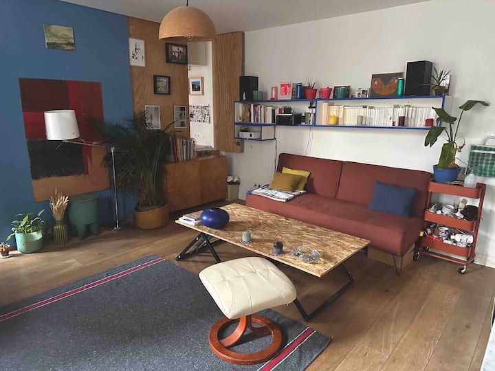 Very Cosy Apartment In Belleville 20ème - Parigi