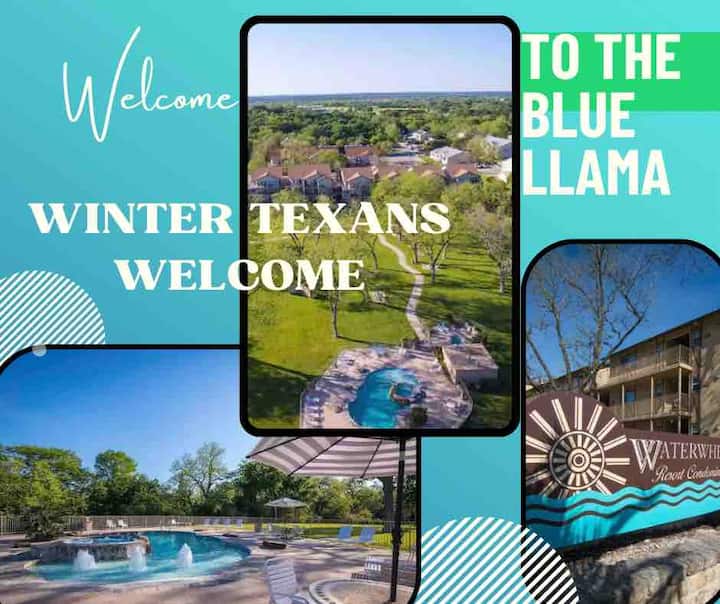 The Blue Llama-l303 * 2 Pools 4 Hot Tubs/river - New Braunfels, TX