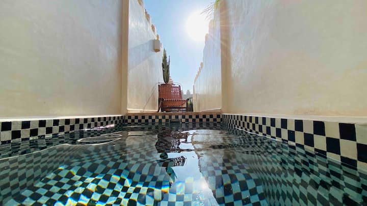 Riad Avec Piscine,charme Intimité - マラケシュ