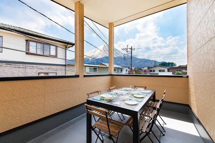 House Of Water/mt. Fuji View/100㎡ Free Wi-fi - Fujiyoshida
