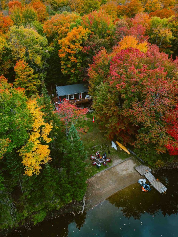 Waterfront-family/pet Friendly-hottub-ac Sleeps 8 - Bracebridge