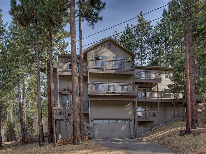 Glen Eagles 8 Br-spa,sauna,pool Table,ac - Lake Tahoe