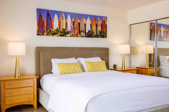 Beach Front Waikīkī Condo- Free Parking - Honolulu