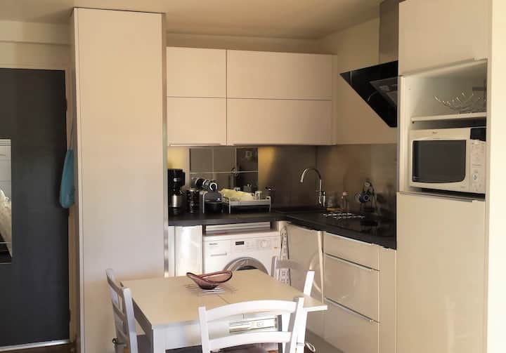 Charmant 2 Pièces, Rez De Jardin, Accès Direct Mer - Cabourg