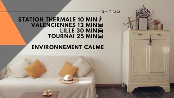 Maison Idéalement Située Pour Curiste Ou Touriste - Saint-Amand-les-Eaux