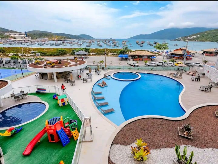 Apart Hotel De Frente Pro Mar Em Arraial Do Cabo. - Arraial do Cabo