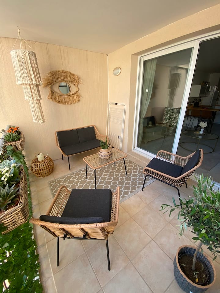Charmant Appartement Résidence En Centre Ville - Hyères