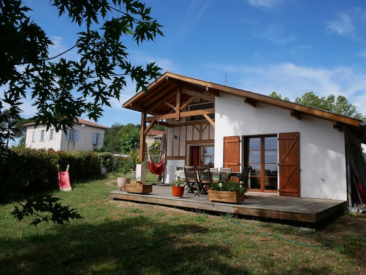 Maison Landaise à Colombages Au Coeur Du Village - Saint-Vincent-de-Tyrosse