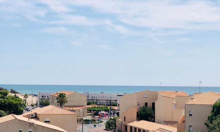 Saint-pierre La Mer : Appartement Vue Sur La Mer - Saint-Pierre-la-Mer