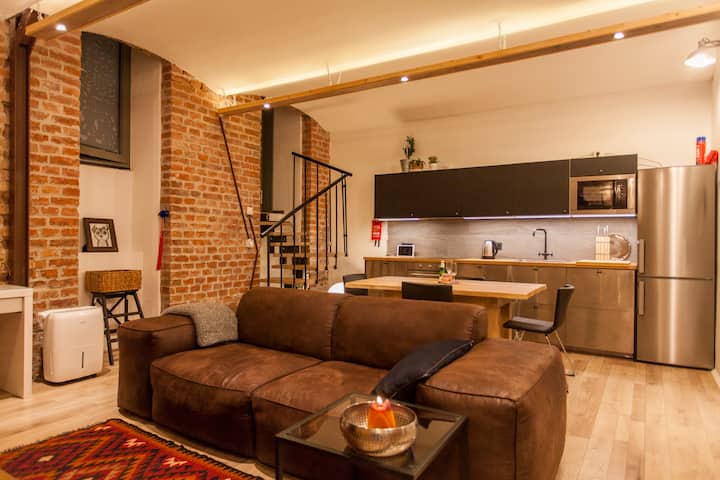 Zentrales Industrial Street-loft||4|5|6 Wien - Vienna