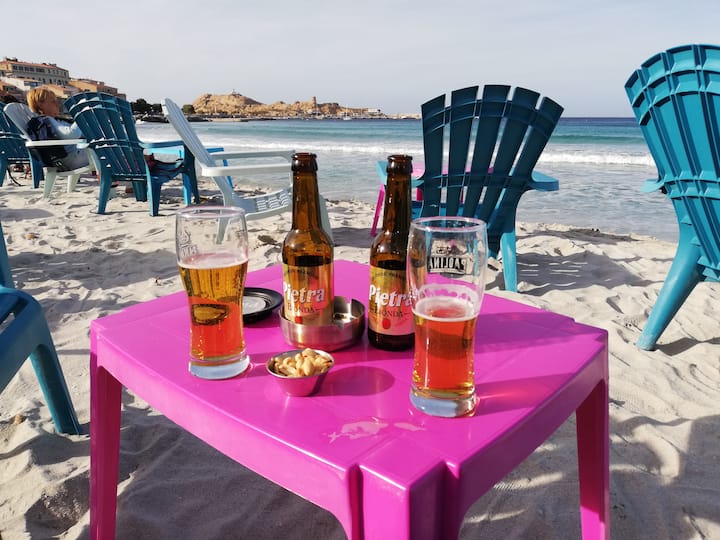 Charmant Duplex Bord De Mer  Piscine Clim Wifi - Balagne