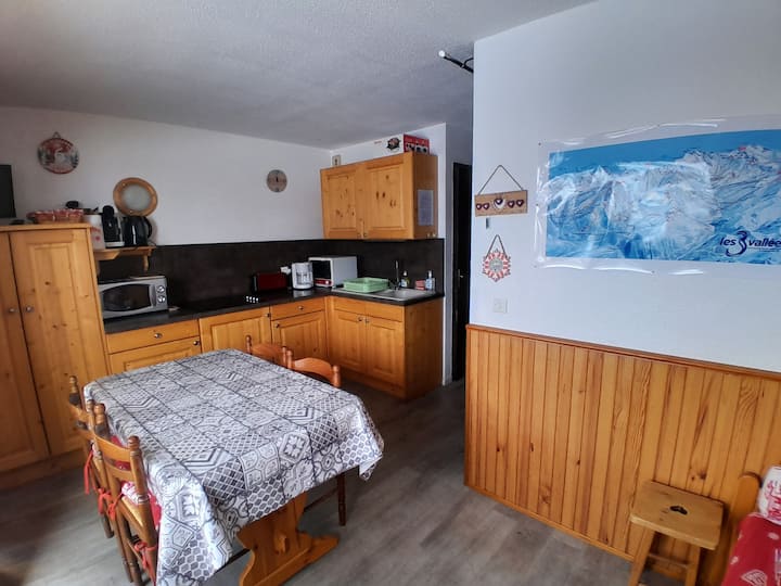 Sarvan 4 Personnes, Skis Aux Pieds 3 Vallées - Les Menuires