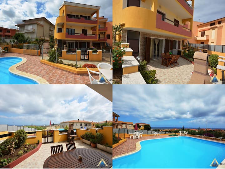 Appartamento Con Piscina Vista Mare A Castelsardo - Castelsardo