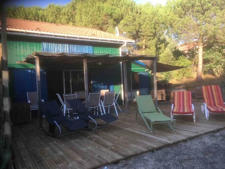 800 M Plage De Moliets, Sur Le Golf, 9 Pers , 4 Ch - Messanges