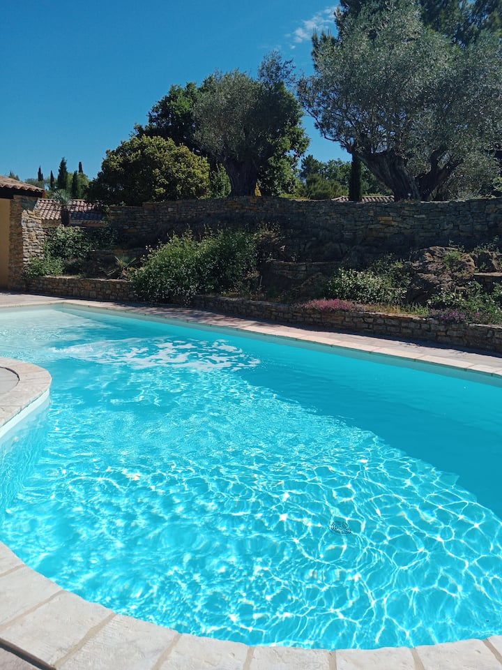 Appart 1ch Climatisée, Piscine - Le Devez Vinezac - Balazuc