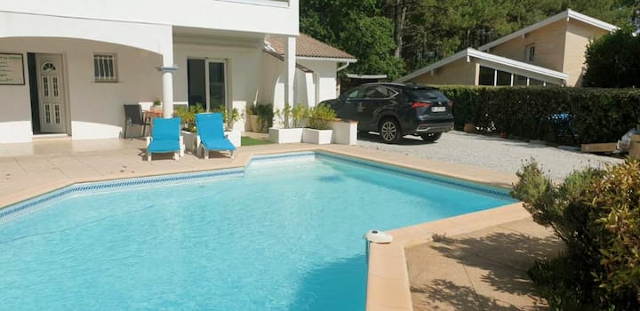 Charmant Appart. Dans Maison Avec Piscine Chauffée - La Teste-de-Buch