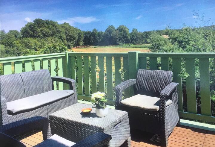 T3 Au Calme Avec Belle Terrasse Parking Attitré Ex - Cogolin