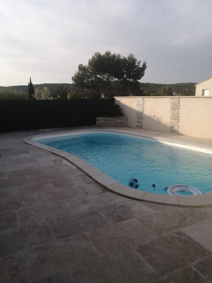 Magnifique Villa Avec Piscine Et Jardin - Calvisson